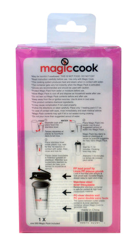 Magic Cook Bottle Cup Cooker Camping Travel Kit As Seen On Shark Tank